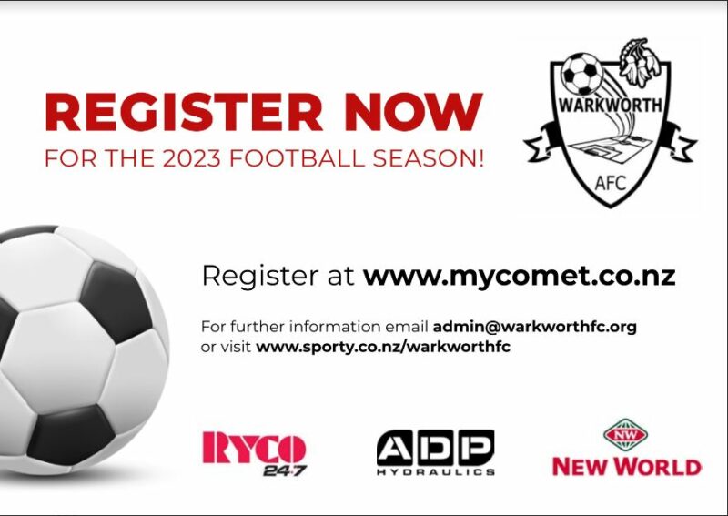 WW Football Club Registration 2023 – Snells Beach School